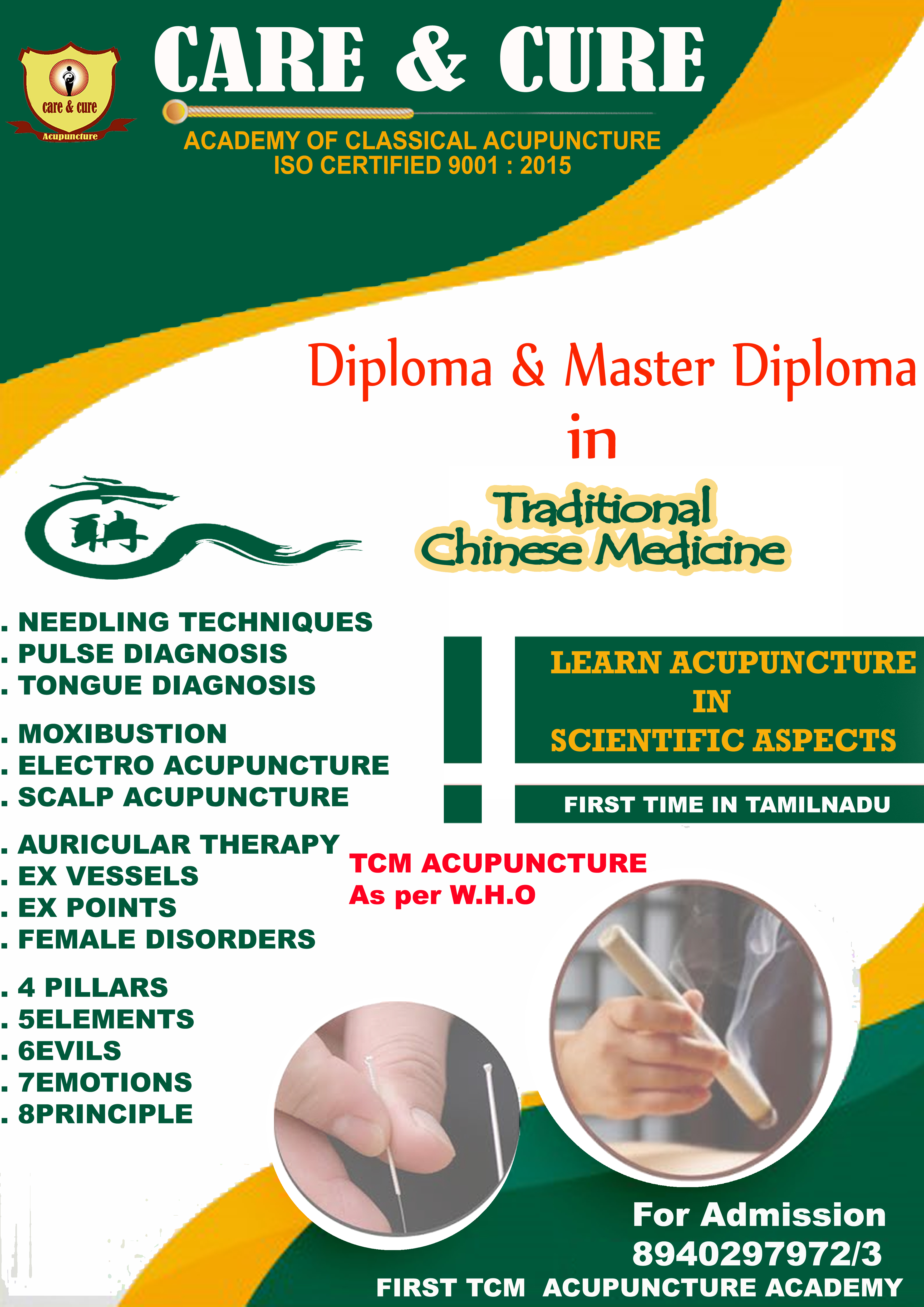 Acupuncture | Acupuncture courses | Academy of Acupuncture | Care and ...